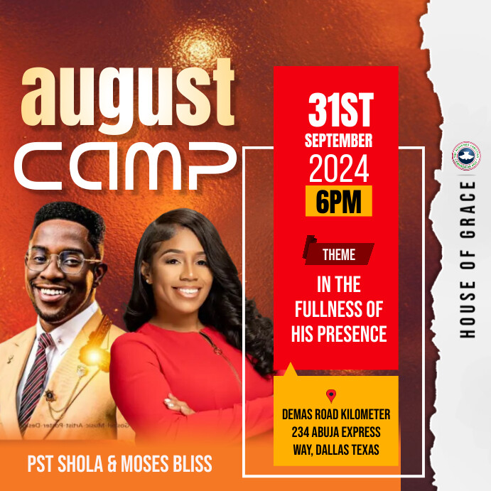 Copy of Red Professional Church Flyers Instagram Pos | PosterMyWall