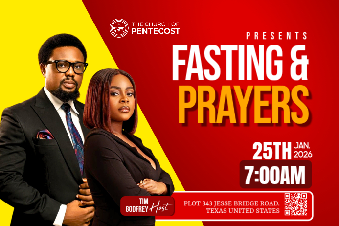 Plantilla de Red Professional Church Flyers Poster | PosterMyWall