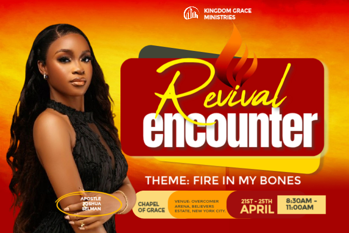 Copy of Red Professional Church Flyers Poster | PosterMyWall