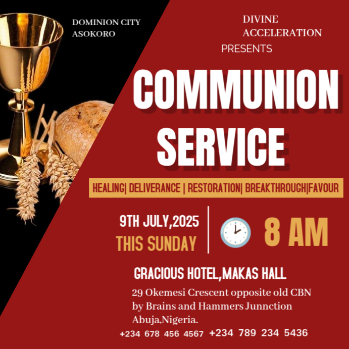 Plantilla de Church Mass | PosterMyWall