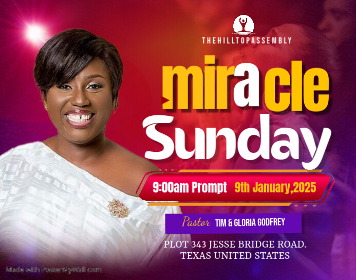 Copy of Red Professional Church Poster/wallboard | PosterMyWall
