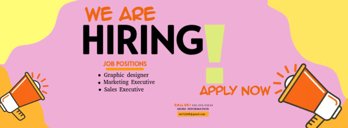 Copy of Red Professional Fb Header Post Hiring Jobs New Design Txjb ...