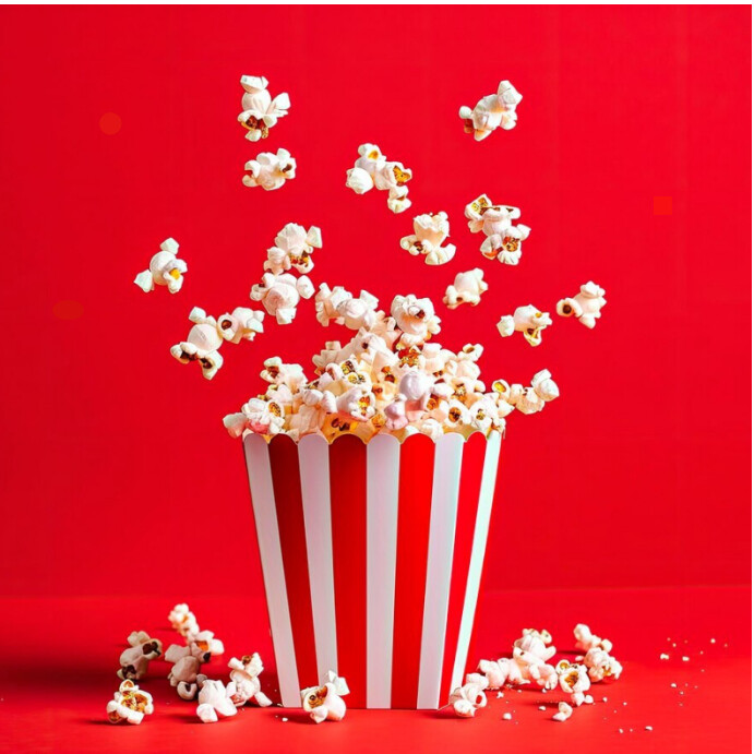 Red Professional National Popcorn Day Posters Template | PosterMyWall