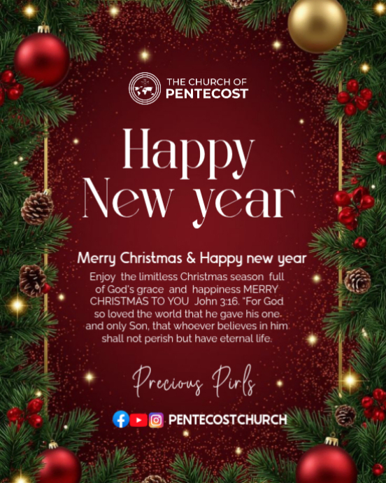 Plantilla de Red Professional New Year Flyers Instagram Portrait ...