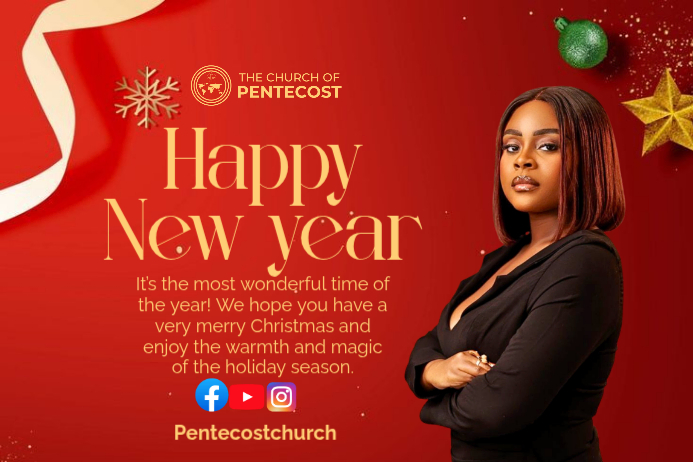 Red Professional New Year Flyers Poster Template | PosterMyWall