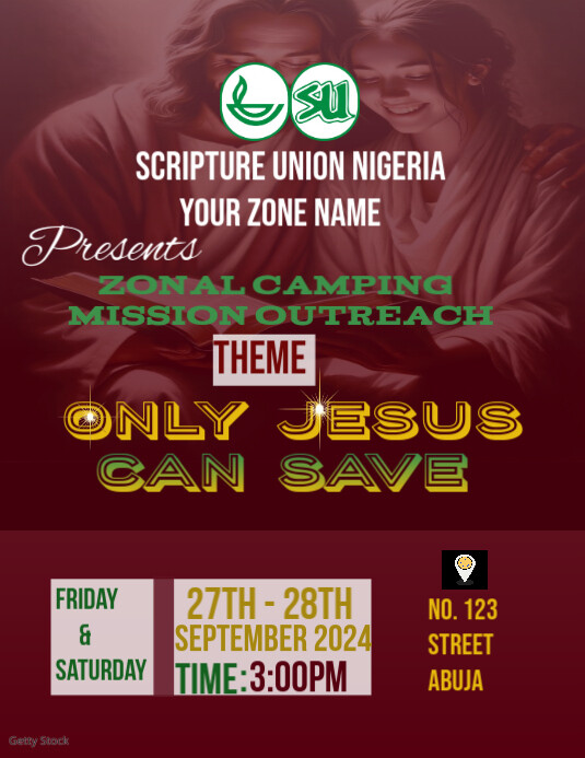 Copy of Red Professional Outreach Template Design Fly | PosterMyWall