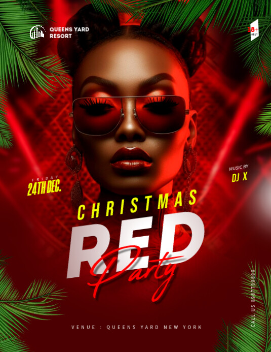 Red Professional Party Invitation Design, Event Flyer, Party Poster ...