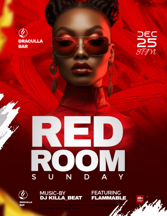 Red Professional Party Invitation Design, Event Flyer, Party Poster ...