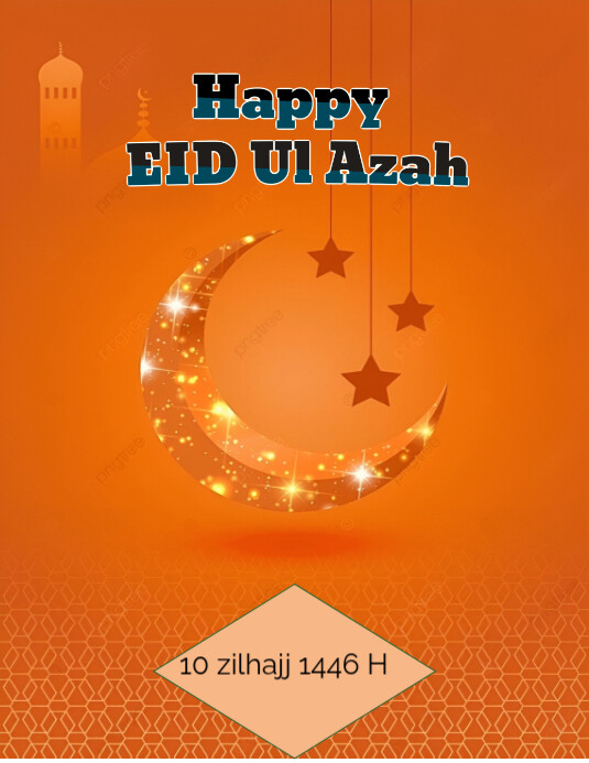Red Professional Professional Eid Al Adha Flyer Flyer Template ...
