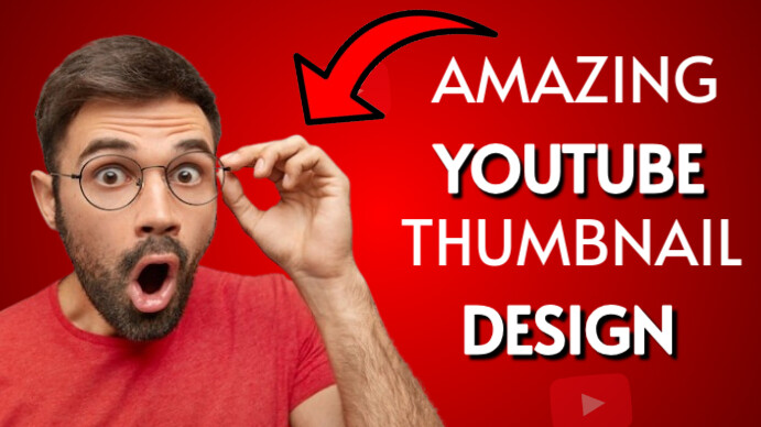 Modèle Red Professional Youtube Thumbnail | PosterMyWall