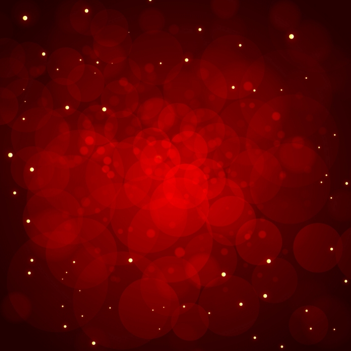 De Plantilla de Diseño Redondo Brillante Rojo de | PosterMyWall