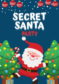 Secret Santa Template | PosterMyWall