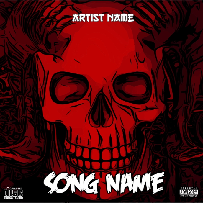 Red Skull × Rs Template | PosterMyWall