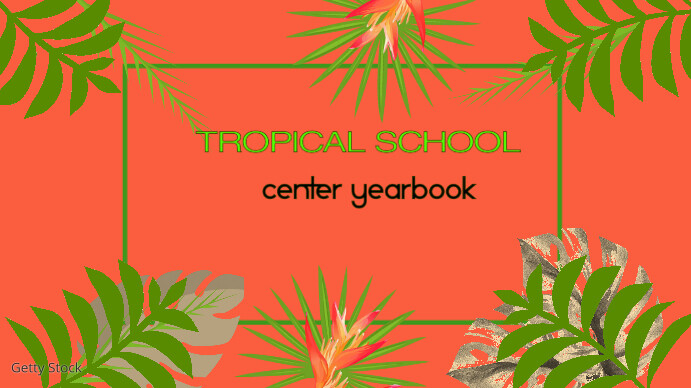 Red Tropical Youtube Thumbnail Template | PosterMyWall