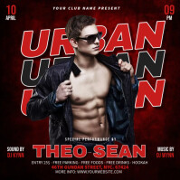 Red Party Instagram Poster Template | PosterMyWall