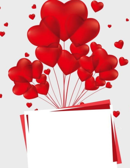 Red Valentine Love Note Design Template | PosterMyWall