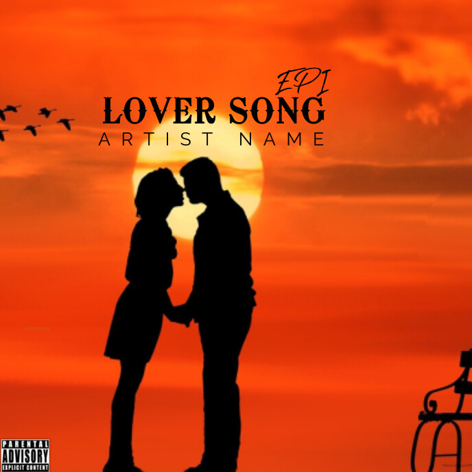 Red Vintage Album Album Cover Template | PosterMyWall