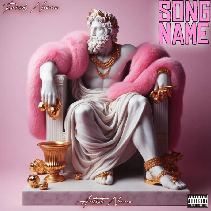 Red Vintage Mixtape Cover Album Cover Template | PosterMyWall