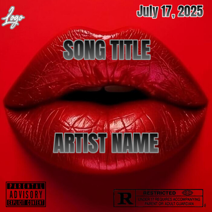 Red Vintage Music Album Instagram Post Template | PosterMyWall