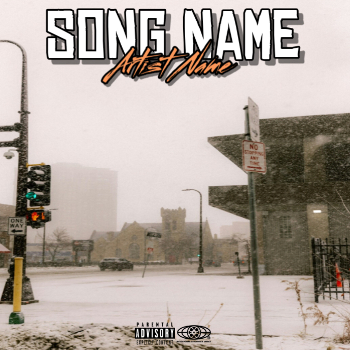 Red Vintage Winter Best Cover Mixtape Album Cover Template | PosterMyWall