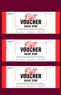 Gift Voucher Template | PosterMyWall