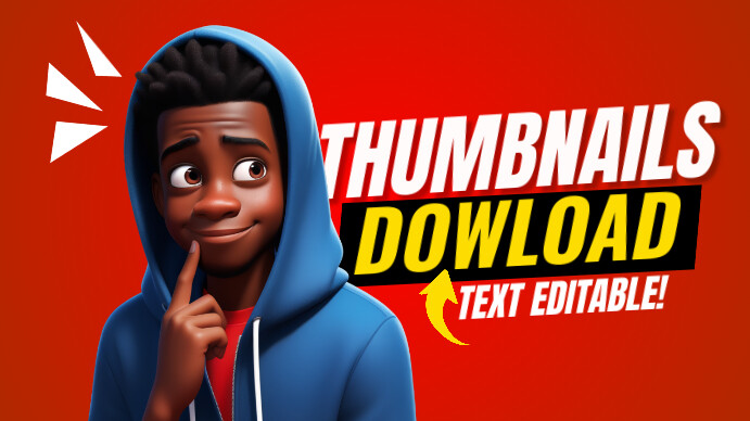 red youtube thumbnail background Template | PosterMyWall