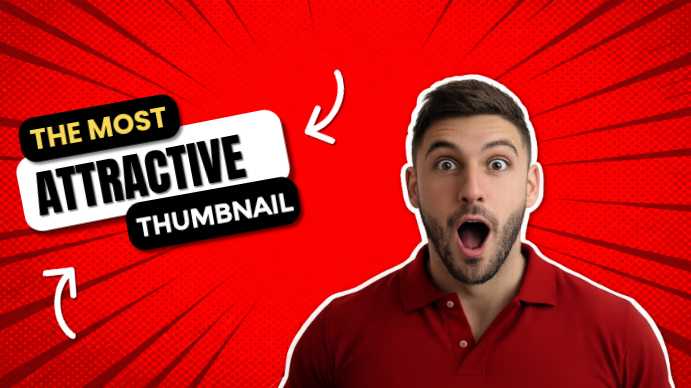 Red YouTube Thumbnail YouTube Thumbnail Template | PosterMyWall