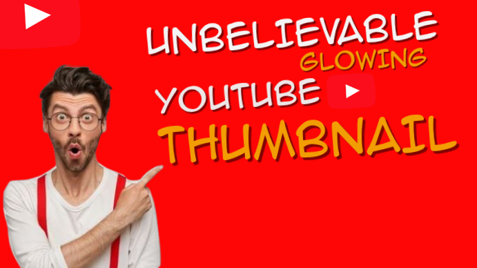 Red YouTube Thumbnail YouTube Thumbnail Template | PosterMyWall