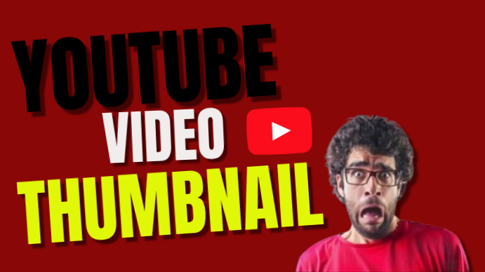 Red YouTube Video Thumbnail YouTube Thumbnail Template | PosterMyWall