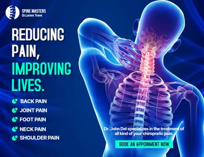 Reducing Pain From Back Pain Template | PosterMyWall