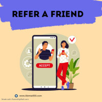 Refer a friend Template | PosterMyWall
