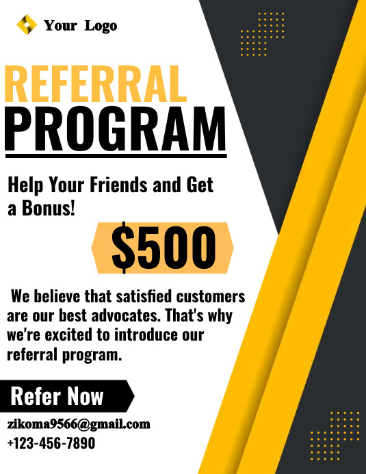Copy of Referral program, Small business | PosterMyWall