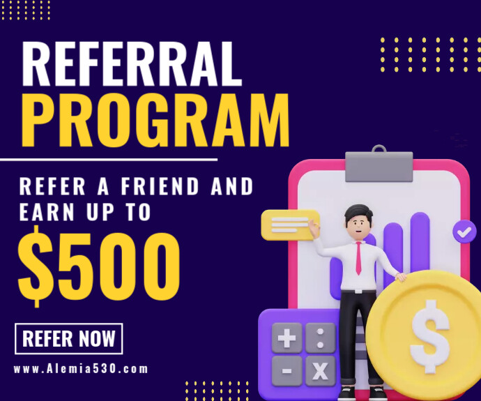Referral program Template | PosterMyWall