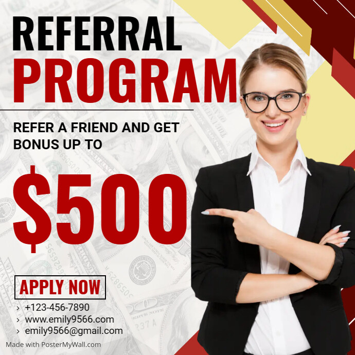 Copy of Referral Program | PosterMyWall