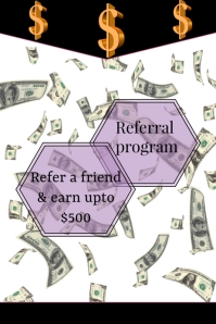 Referral program Template | PosterMyWall