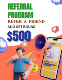 Referral Template | PosterMyWall