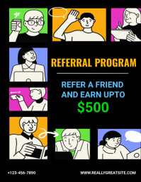 Referral program Template | PosterMyWall