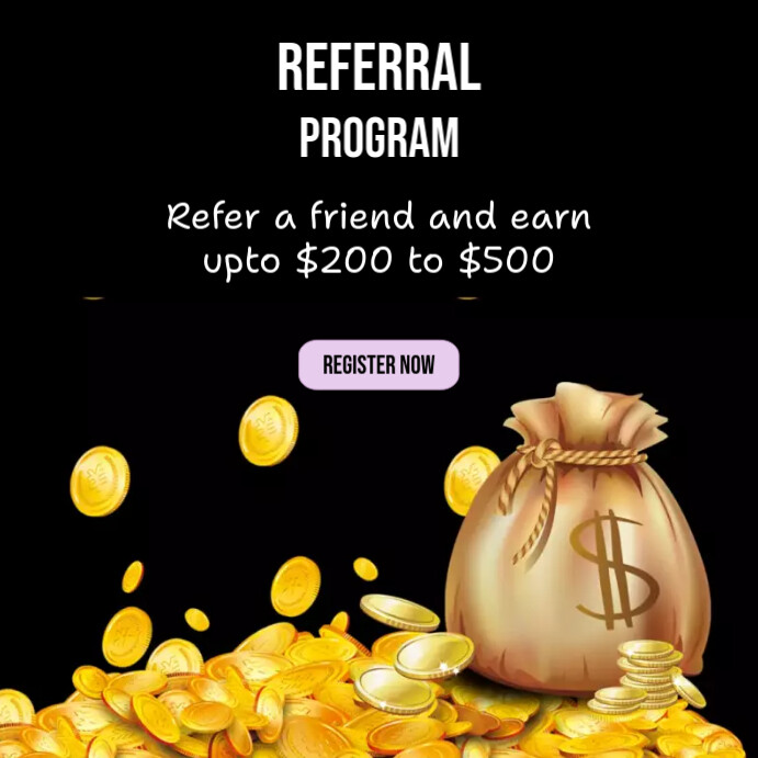 Referral Program Template | PosterMyWall