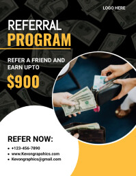 Referral program Template | PosterMyWall