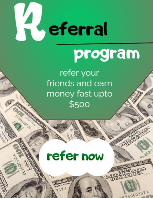 Referral program Template | PosterMyWall