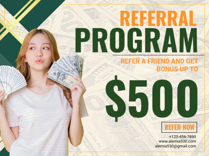 Referral Program Template | PosterMyWall