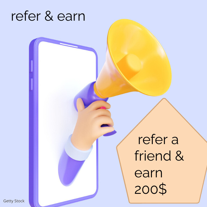 Referral program Template | PosterMyWall