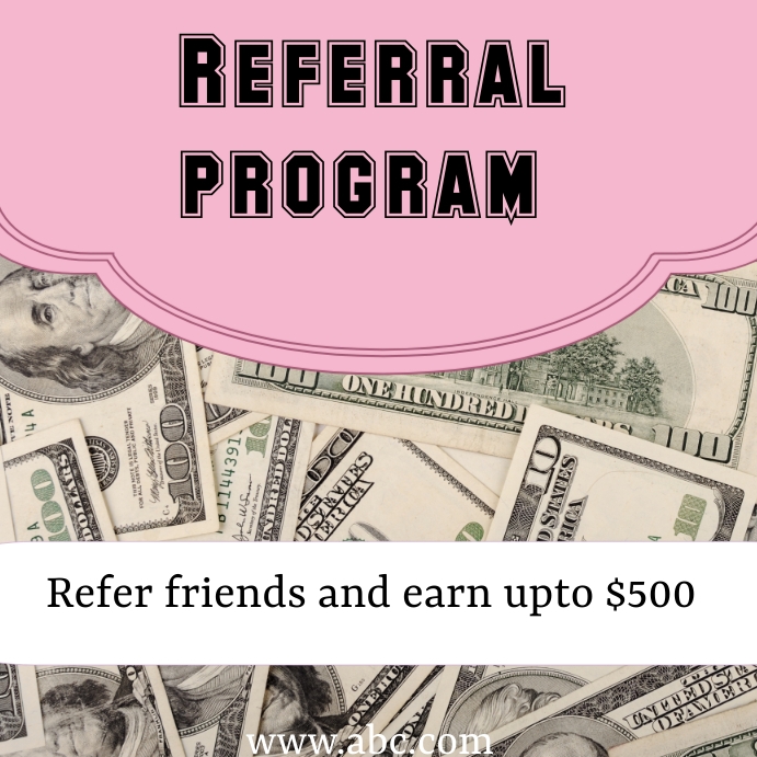 Referral program Template | PosterMyWall