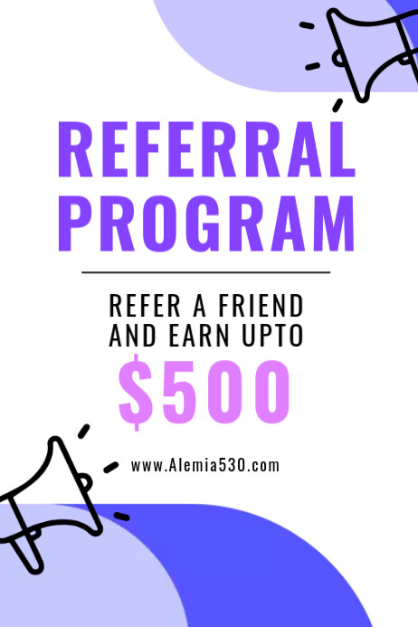 Referral program Template | PosterMyWall