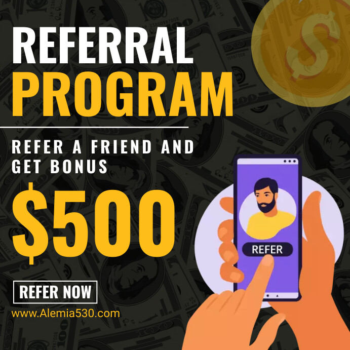 Referral Program Template | PosterMyWall