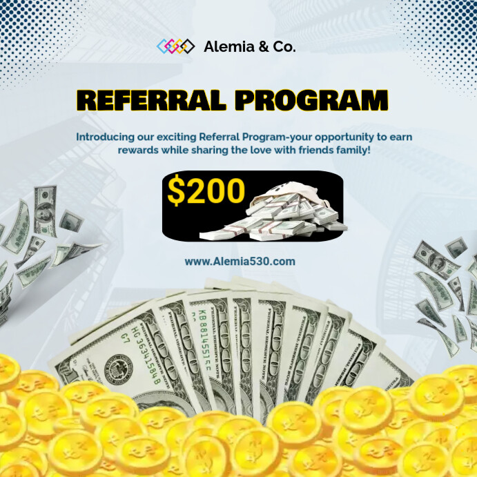 Referral program Template | PosterMyWall