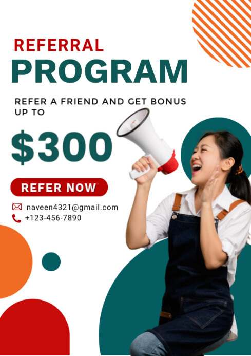 Referral program Template | PosterMyWall