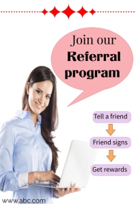 Referral program Template | PosterMyWall