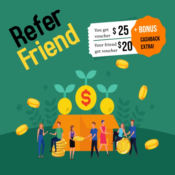 Referral Program Template | PosterMyWall