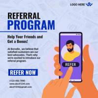 Referral program Template | PosterMyWall